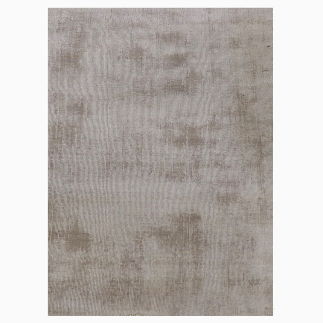 Cosmic Collection- Handloom Modern Beige Colour Viscose Rug
